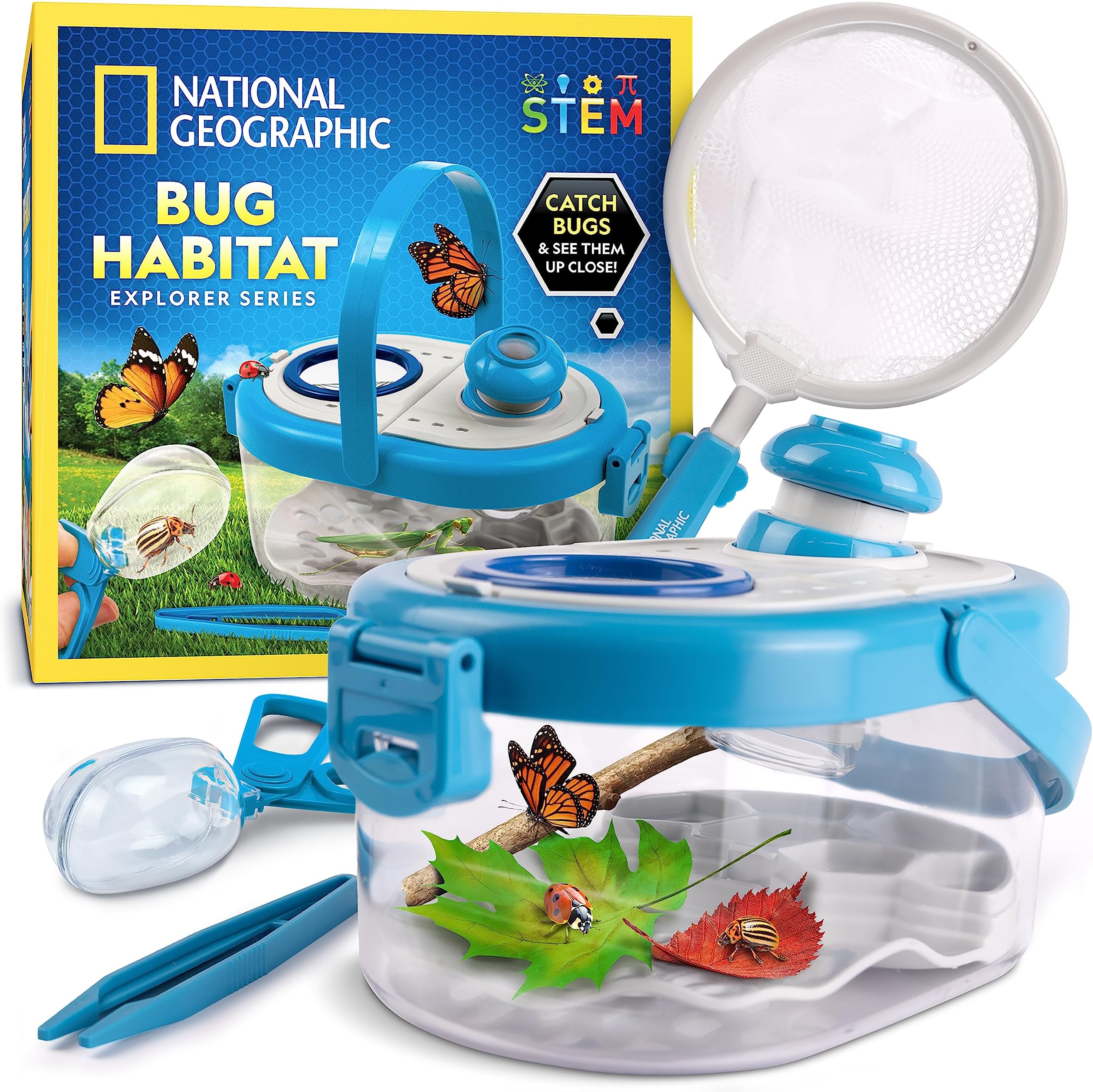 Blue Marble National Geographic Bug Catcher Kit for Kids - Kids Bug ...