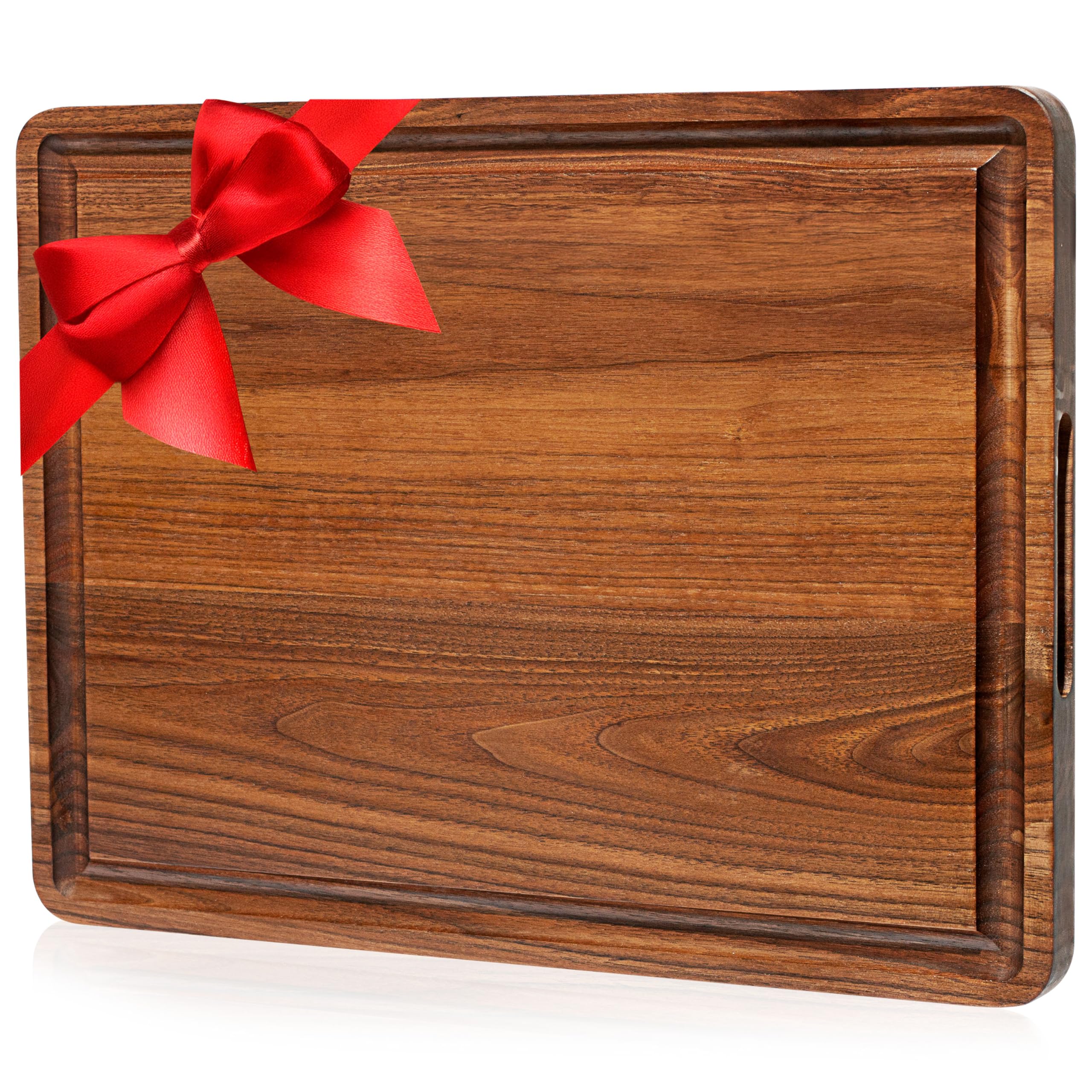 Amazon.com: ROSSIE HOME Wood Cutting Board, Heavy-Duty, Pre-Oiled ...