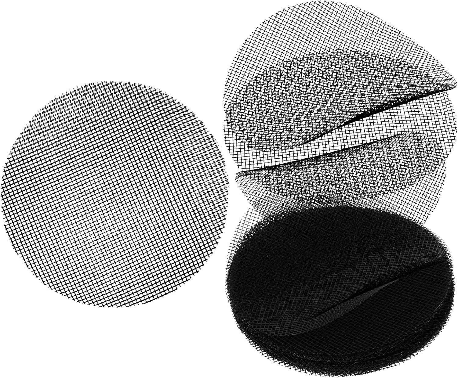 Amazon.com: Giantree 50 Packs Flower Pot Hole Mesh Pad, 4 Inch Square ...