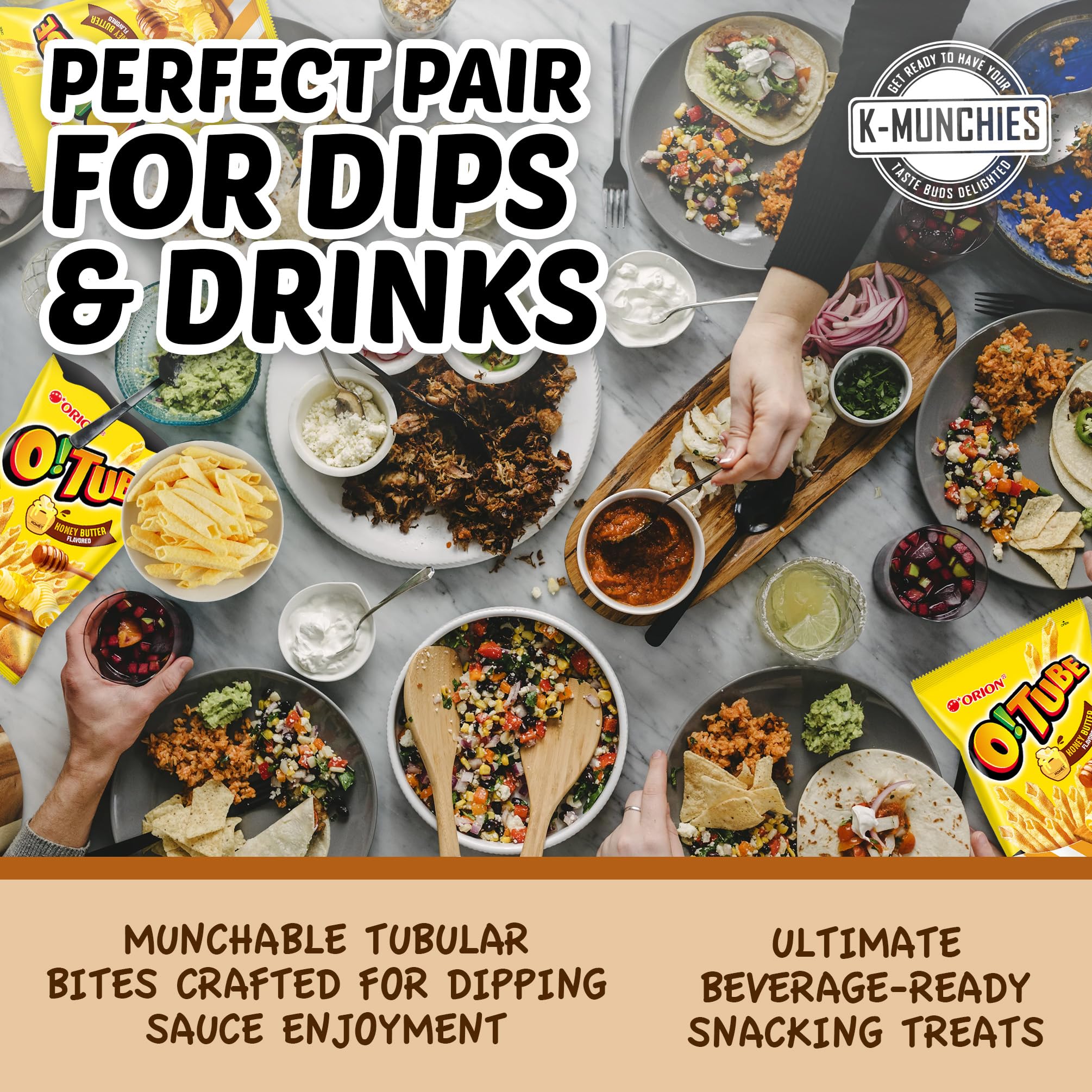 Snapklik.com : K-Munchies Orion OTube Potato Snacks 3 Pack X 115g Honey ...