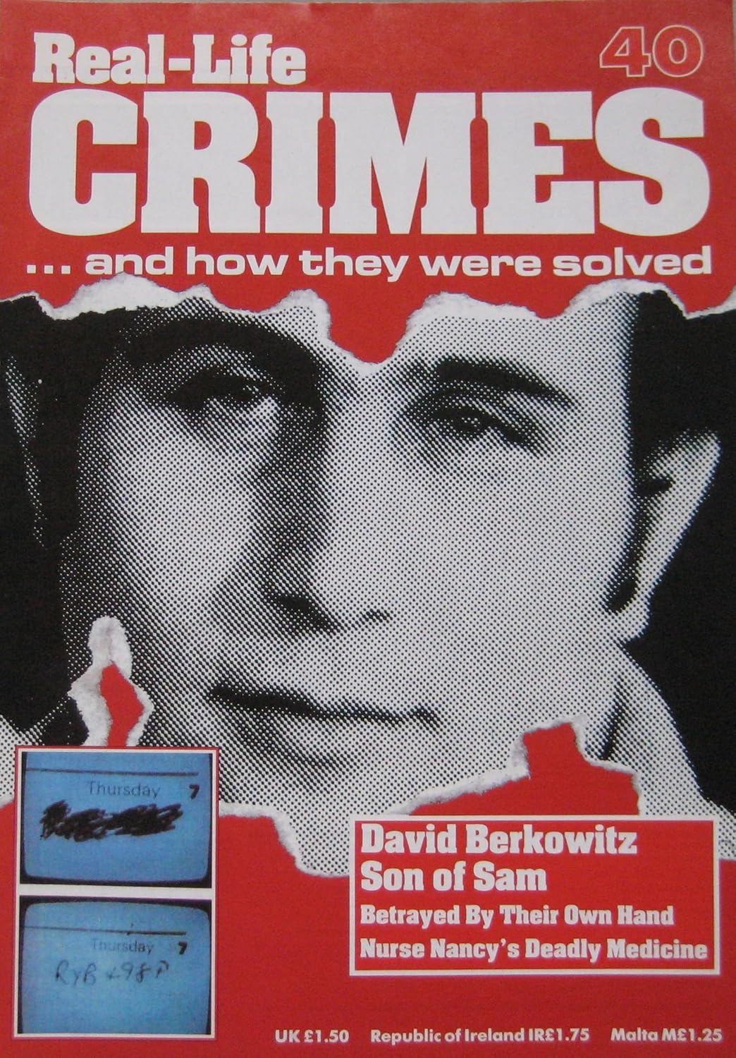 David Berkowitz : Son Of Sam. Also The Dorothea Waddingham Case ...