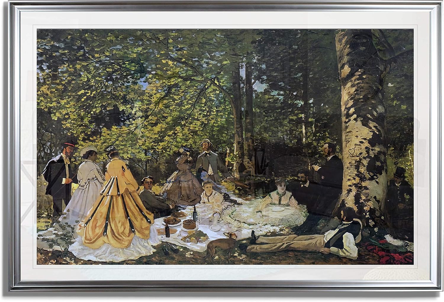 Amazon.com: Monet Wall Art Collection Luncheon on The Grass, 1865 Fine ...