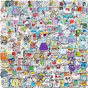 300 PCS Science Stickers, Science Classroom Decor Stickers for Water ...