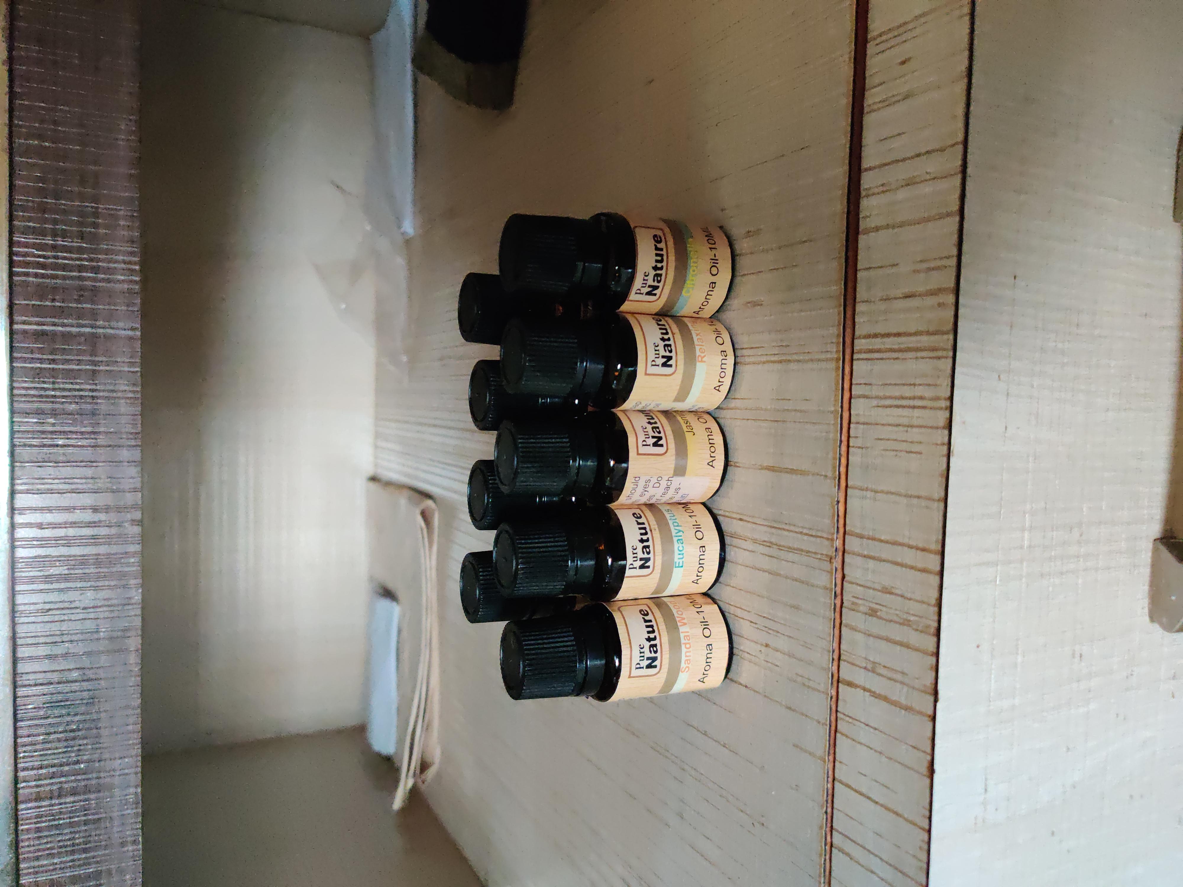 Pure Source India Aroma Essential Oils 9 Fragrances In 1 Pack, 10 Ml ...