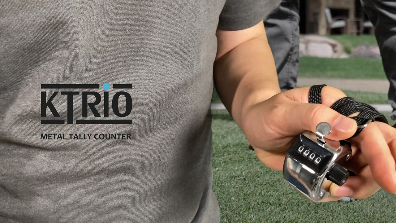 Watch KTRIO Metal Handheld Tally Counter 4-Digit on Amazon Live
