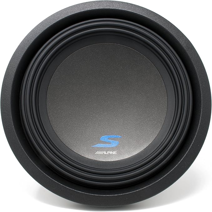 Alpine S-W10D4 S-Series 10" Dual 4-Ohm Subwoofer : Amazon.ca: Electronics
