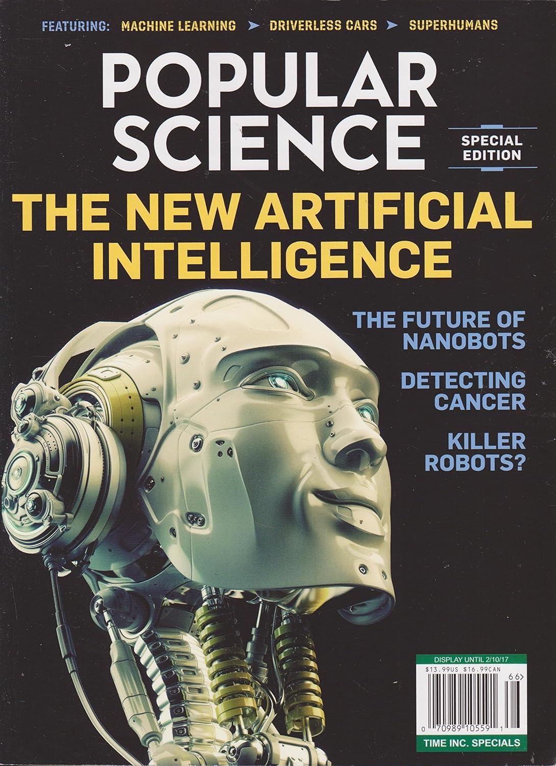 Popular Science The New Artificial Intelligence Magazine: Wall ...