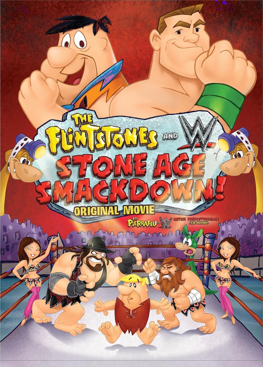 The Flintstones & WWE: Stone Age Smackdown: Amazon.ca: Jed Elinoff ...