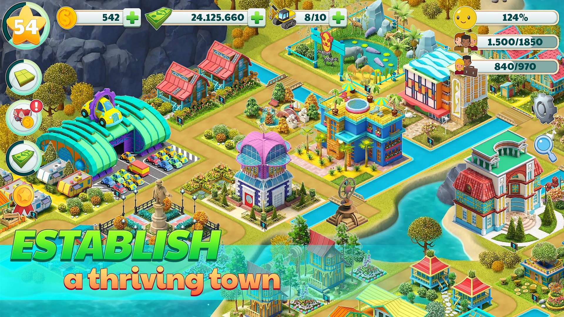 Town City - Village Building Sim Paradise Game 4 U - App on Amazon Appstore
