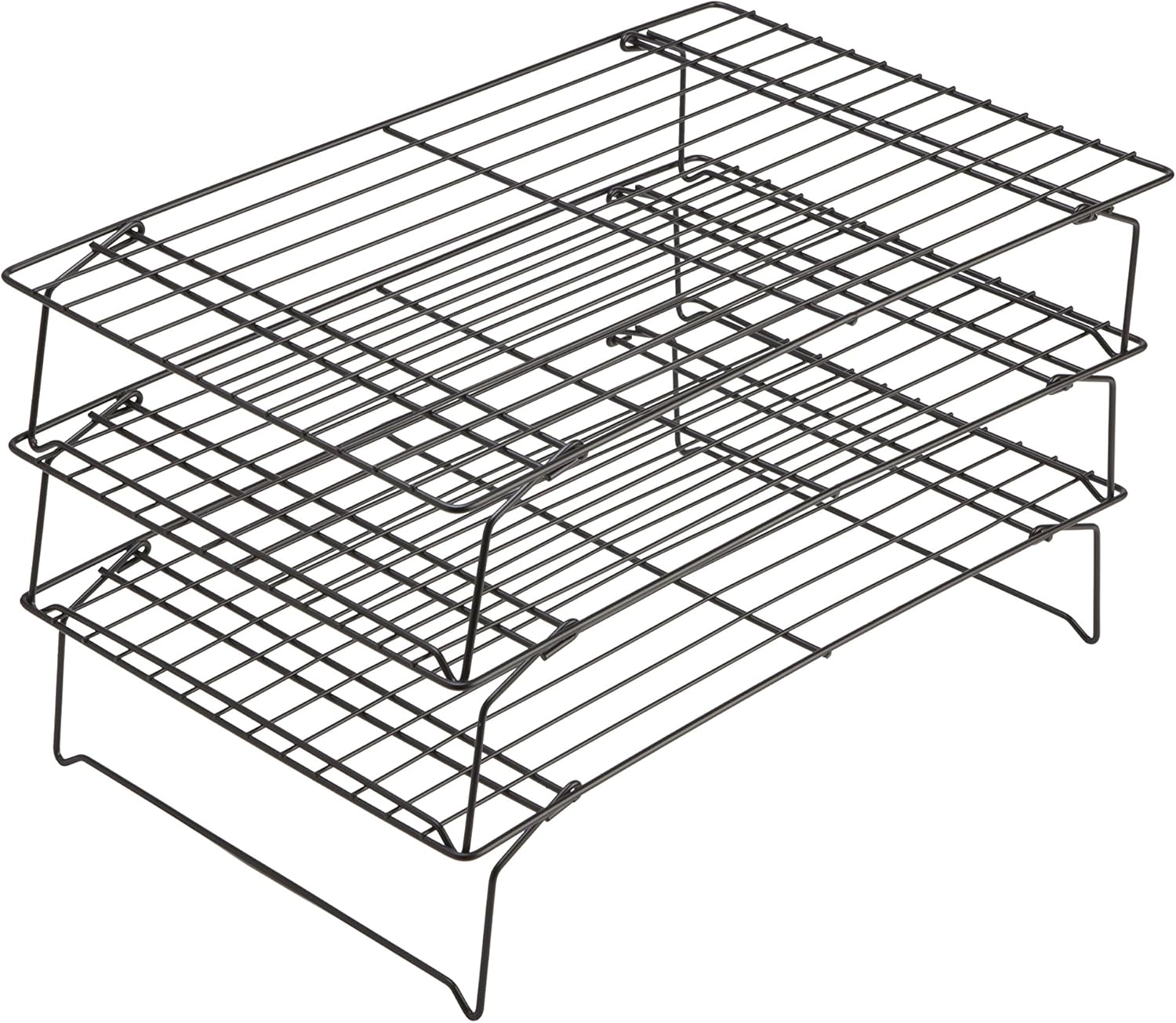 Amazon.com: Chicago Metallic 3-Tier Cooling Rack, 15.75-Inch-by-9.75 ...