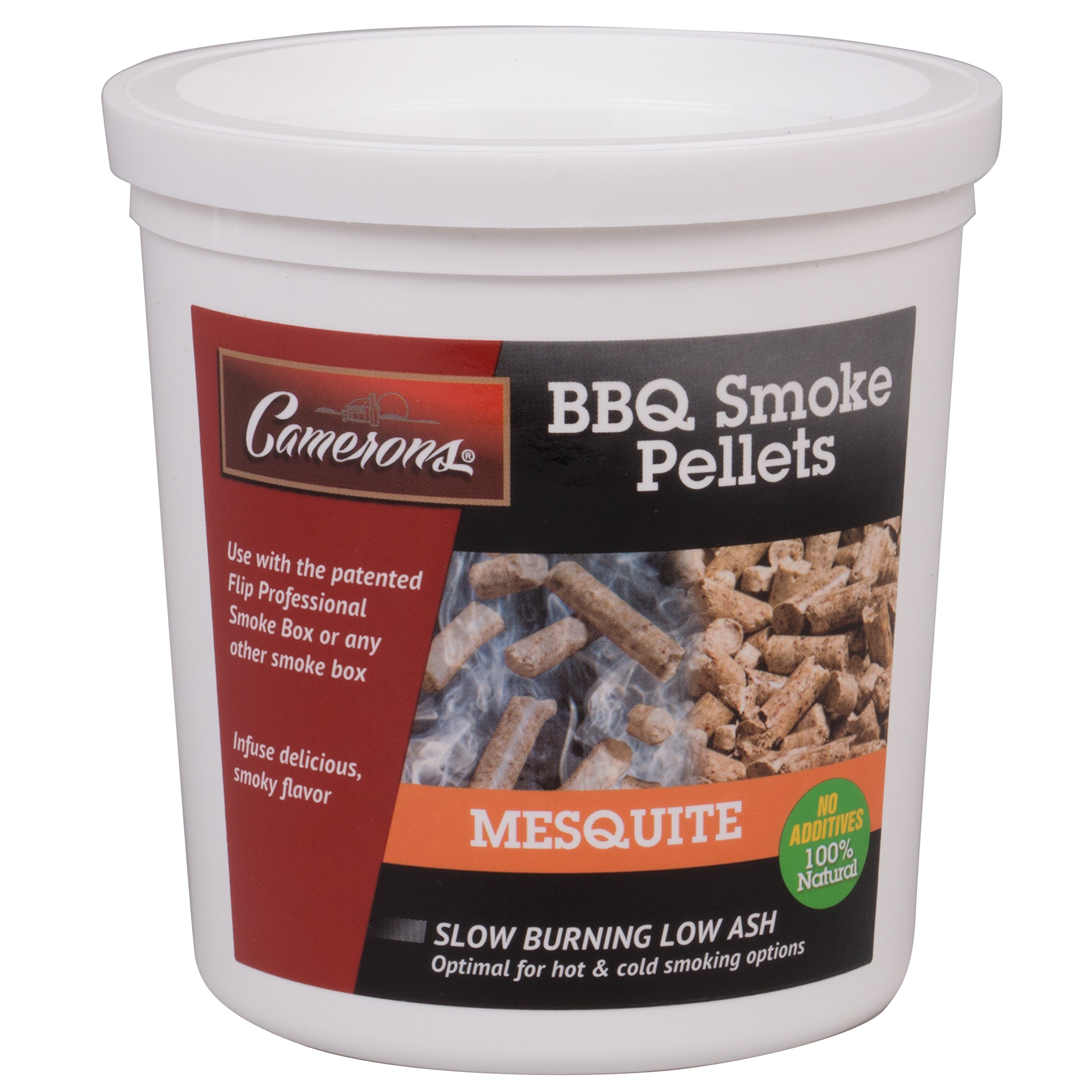Camerons Smoking Wood Pellets Mesquite 1 Pint Kiln Dried Bbq ...