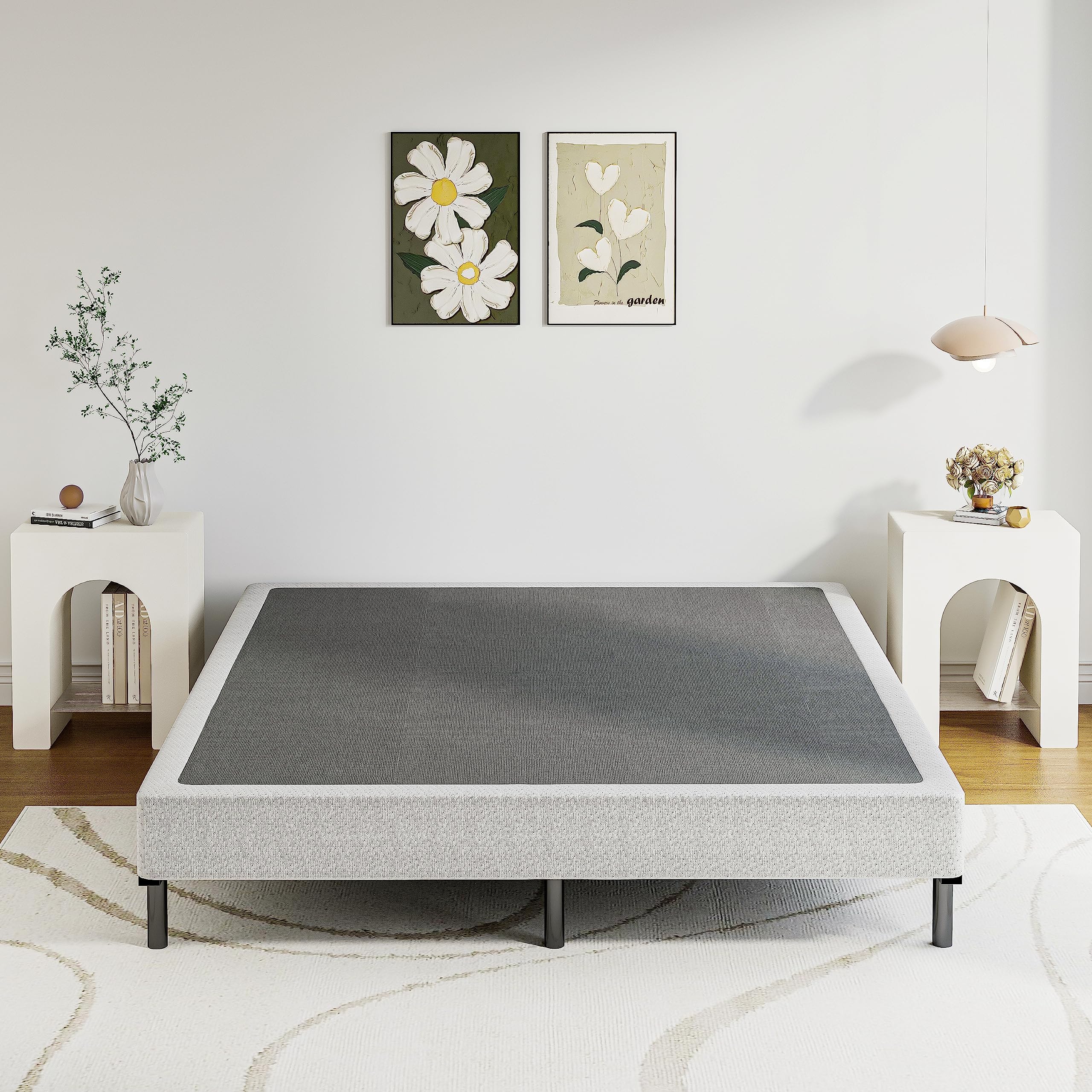 Amazon.com: Sosain King Box Spring 7 INCH High Profile Metal Heavy Duty ...