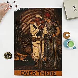 Amazon.com: 1917 Photo: Over There - U.S. Navy | Albert Sterner | WWI ...