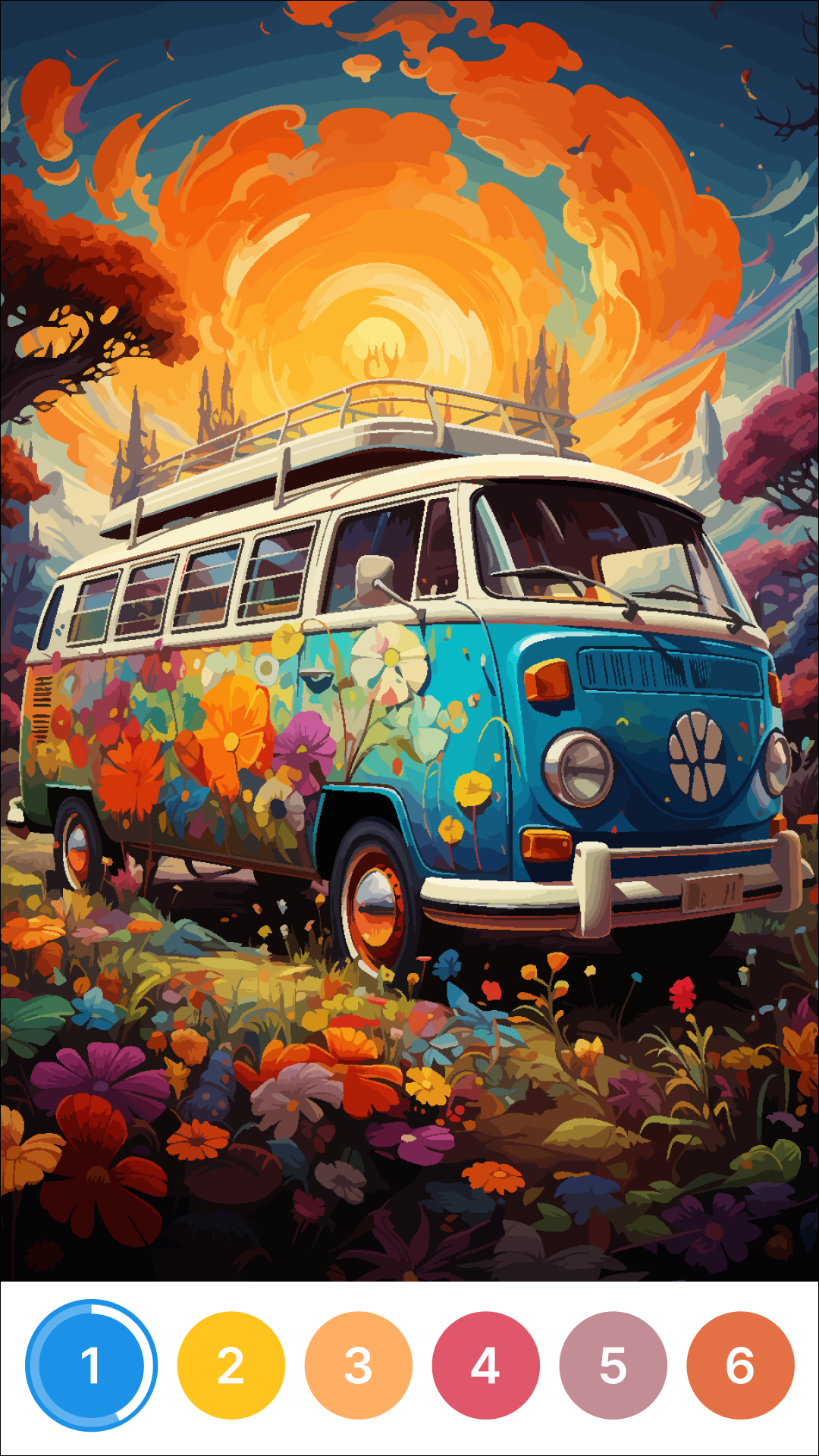 Oil Color: Paint By Number - App on Amazon Appstore