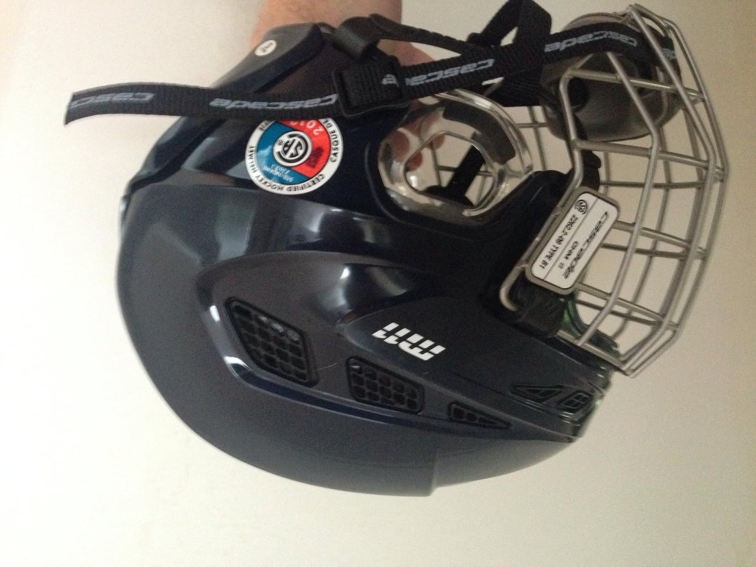Cascade M11 Messier Project Hockey Helmet w/Cage - 2011 - Silver - X ...