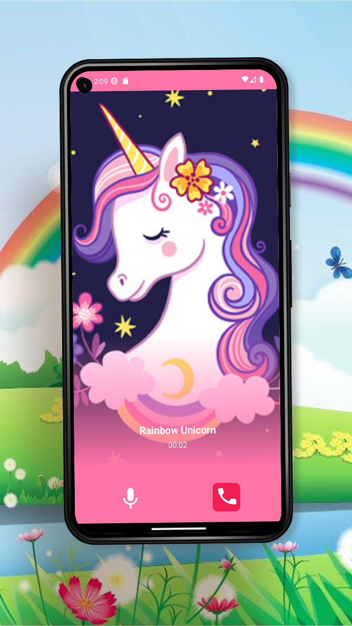Incoming Video Call From Renbow Unicorn Fake Video Voice Call & Texting Simulator | Game For ...