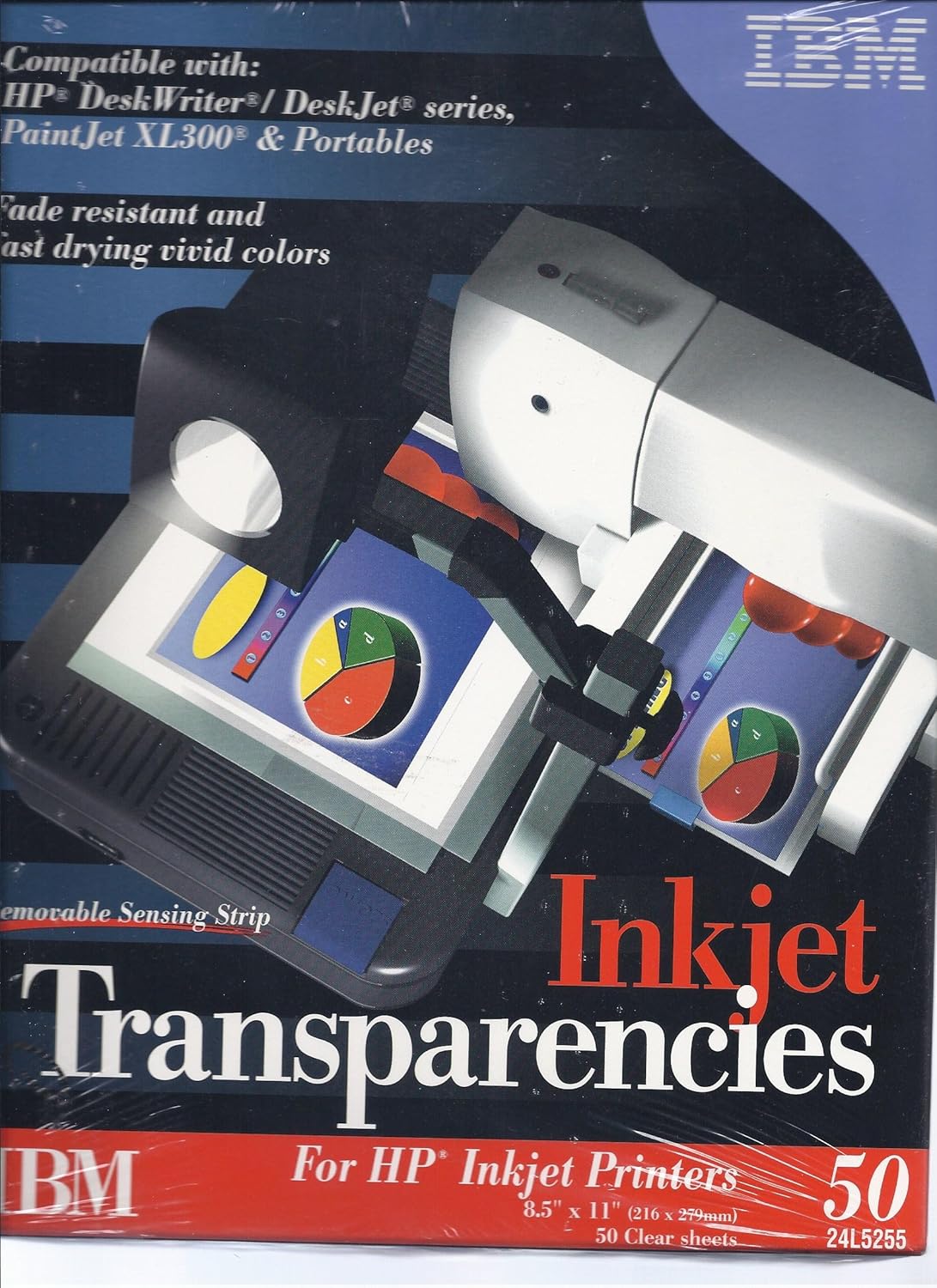 Amazon.com: IBM Inkjet Transparencies For HP Inkjet Printer 50 Sheets ...