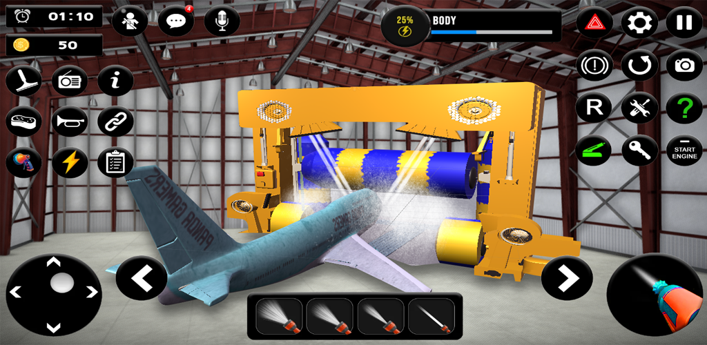 USA Plane Pilot Flight Airplane Simulator Wash Game 2023 - Fly High in ...