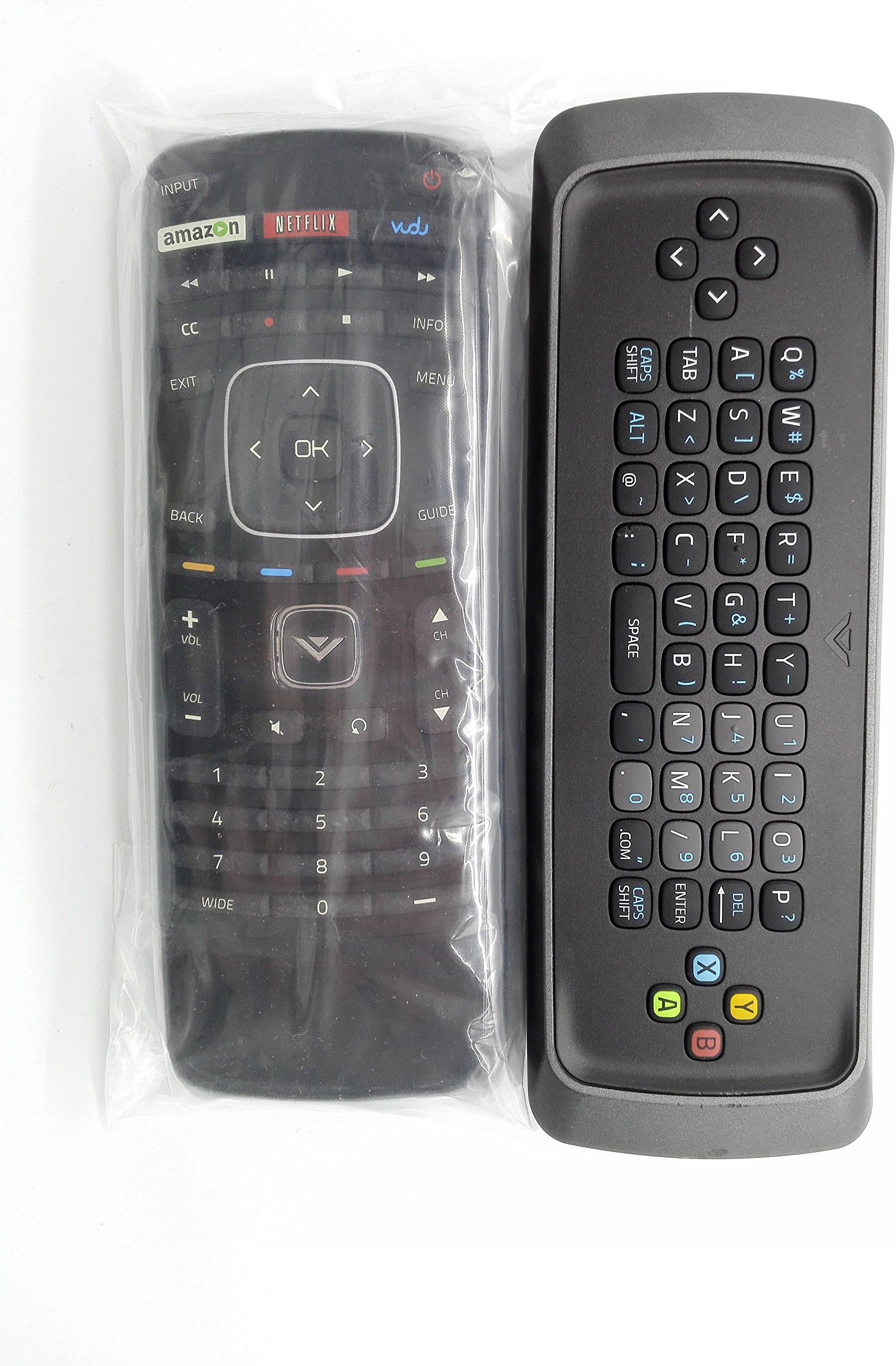 Amazon.com: New XRT300 Keyboard TV Remote Control fit for Vizio TV ...