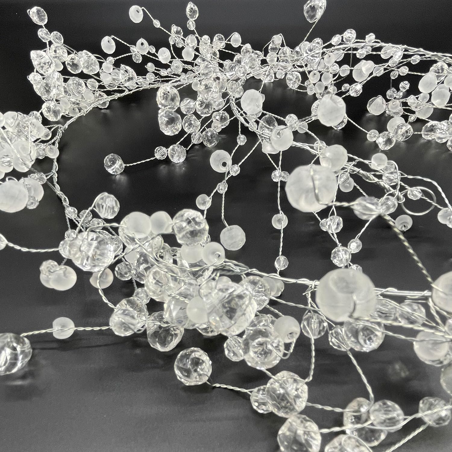 Amazon.com: Galt International 192" Acrylic Crystal Diamond Garland ...