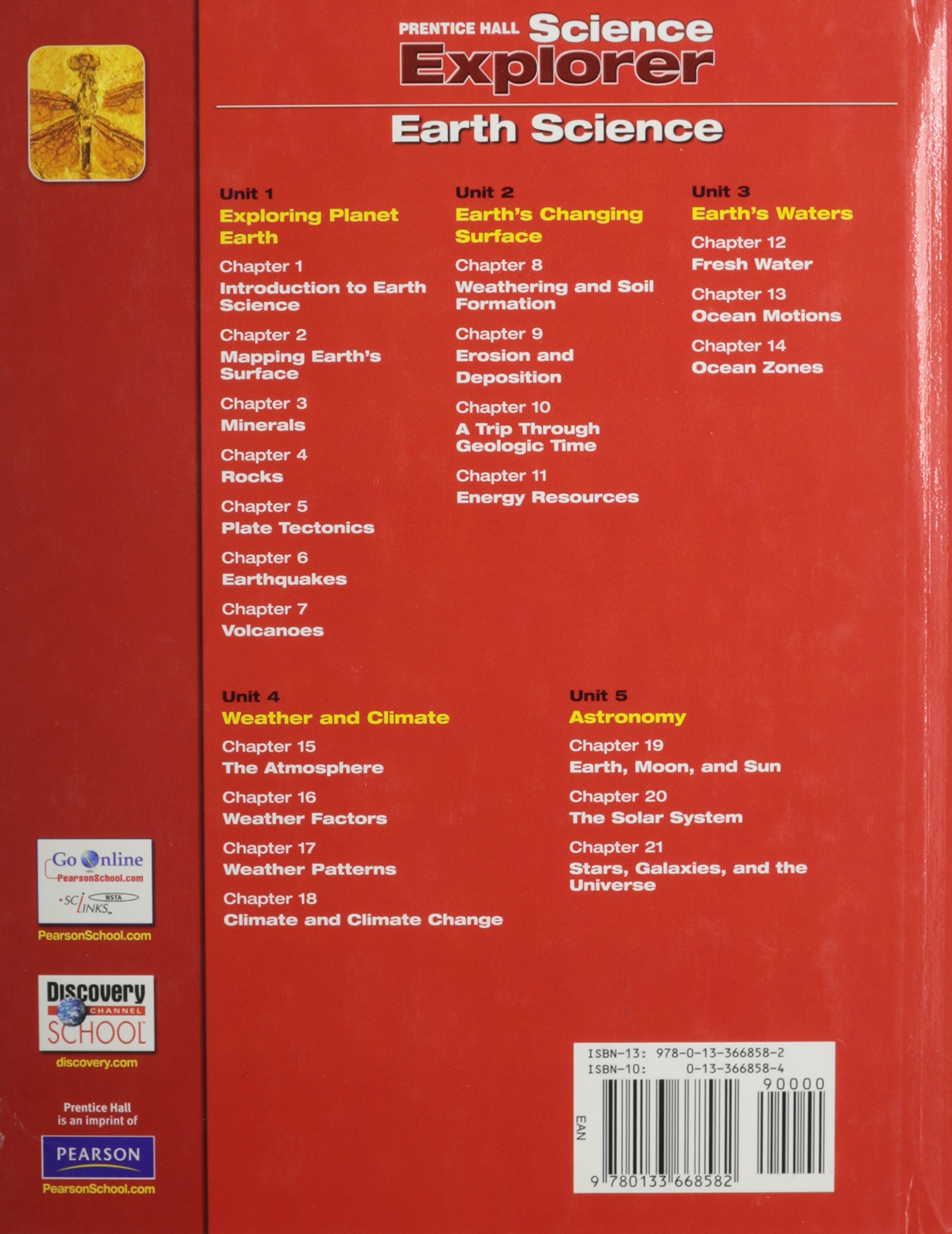 Science Explorer C2009 Lep Student Edition Earth by Prentice Hall ...