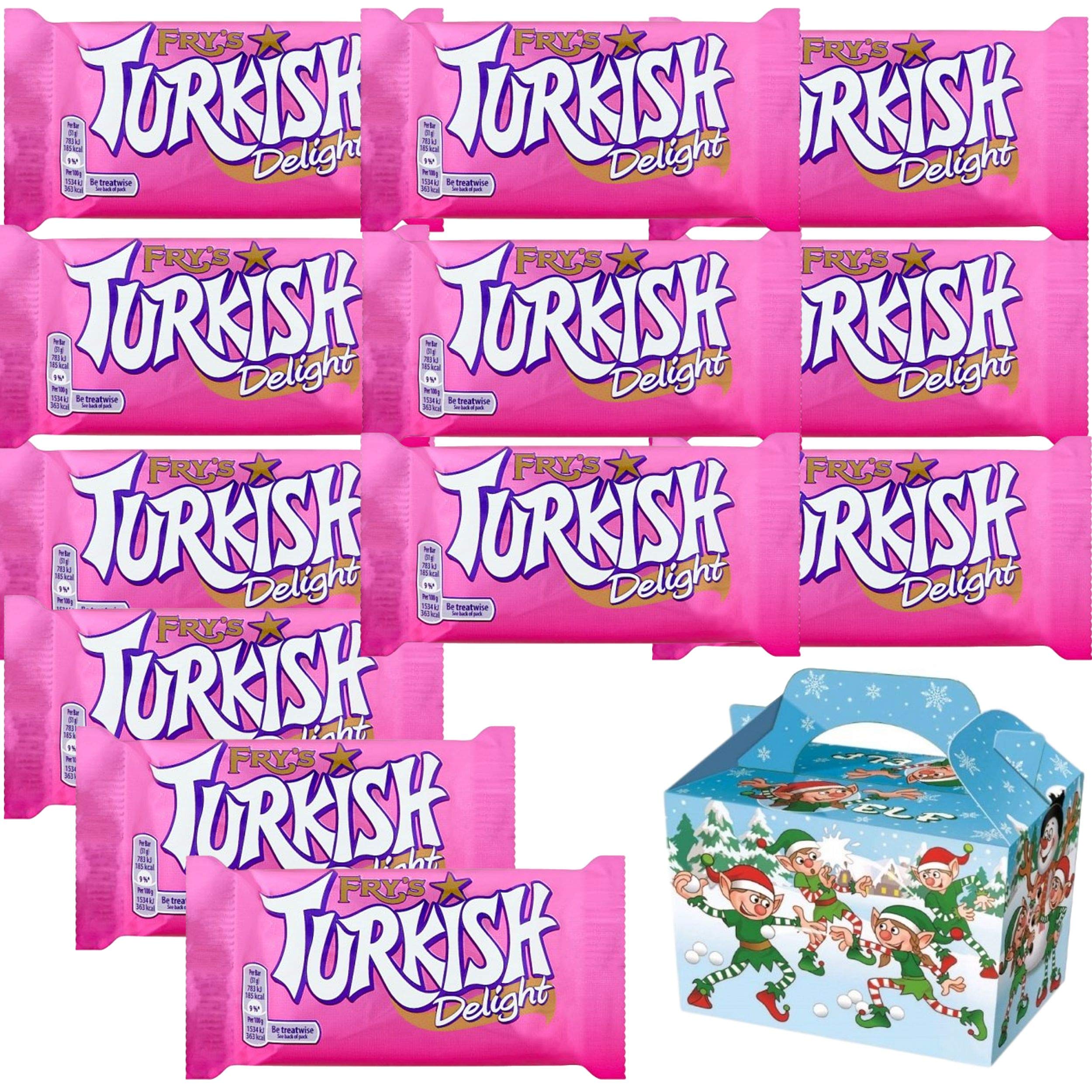 Buy Fry's Turkish Delight - British Chocolate Candy Gift Box - Fry's ...