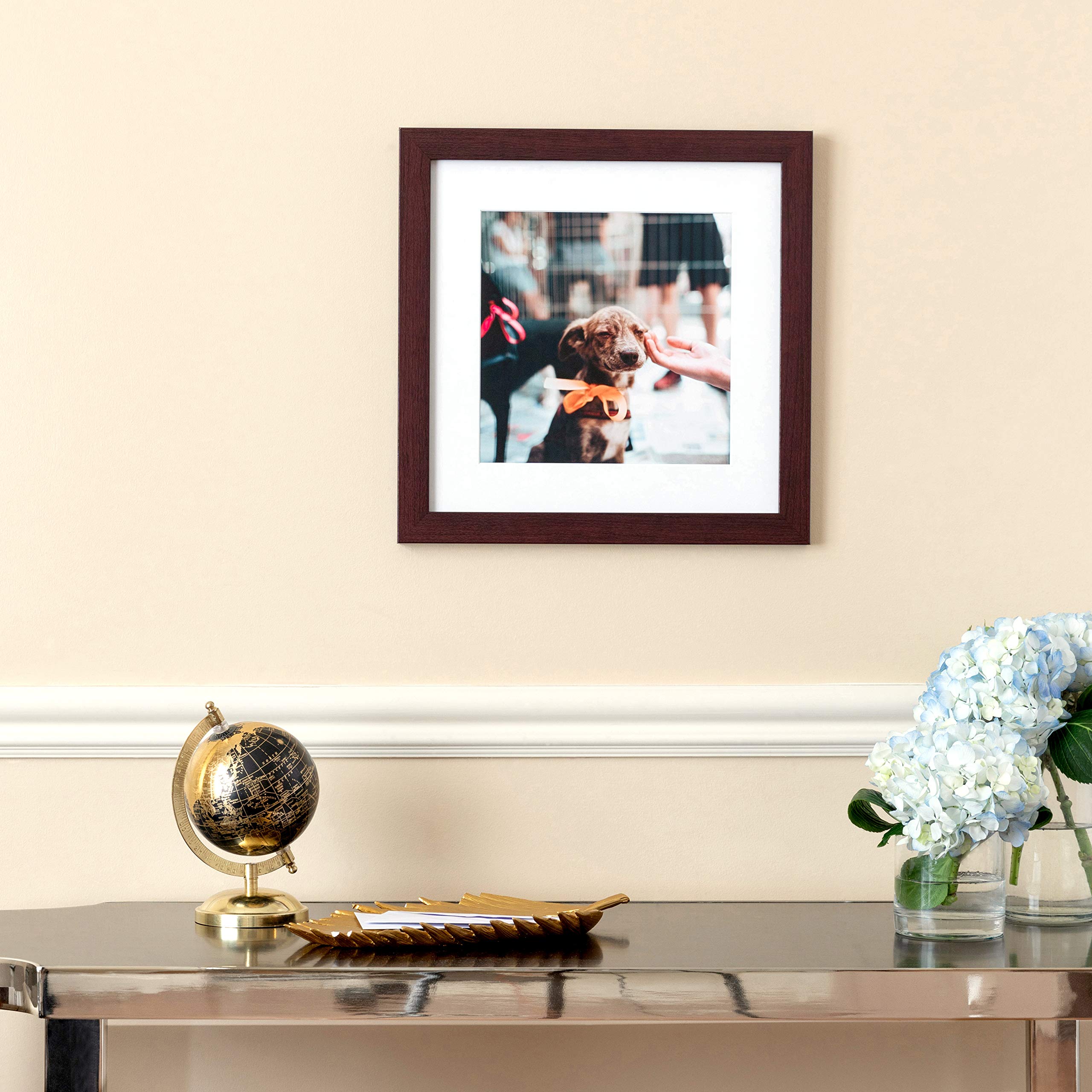 Snapklik.com : ArtToFrames 13x38 Inch Brown Picture Frame, This 1.25 ...