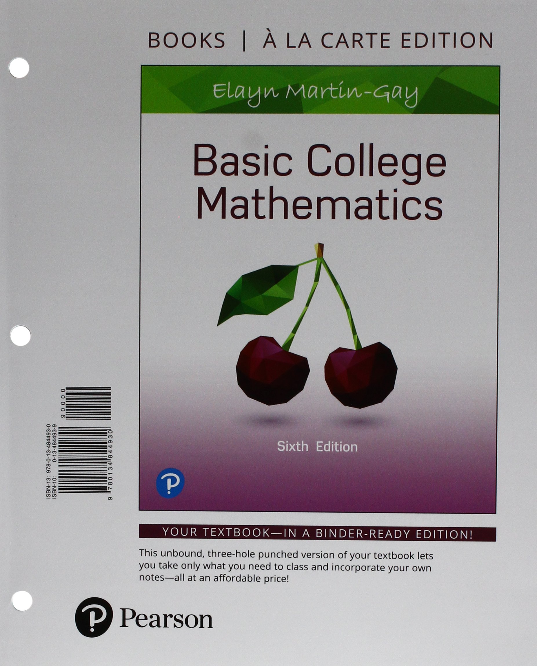 Basic College Mathematics: Martin-Gay, Elayn: 9780134844930: Amazon.com ...
