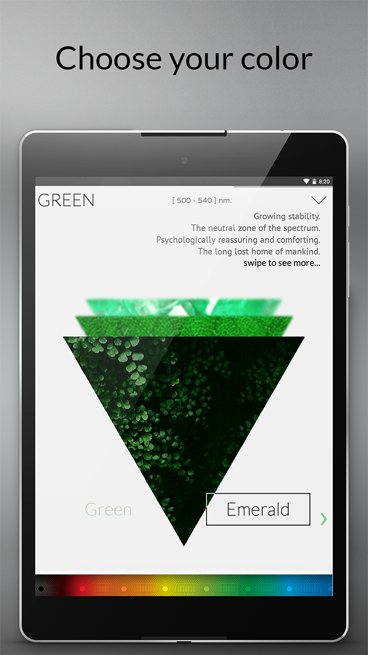 Ray - Color Psychology Palette - Aplicativo na Amazon Appstore