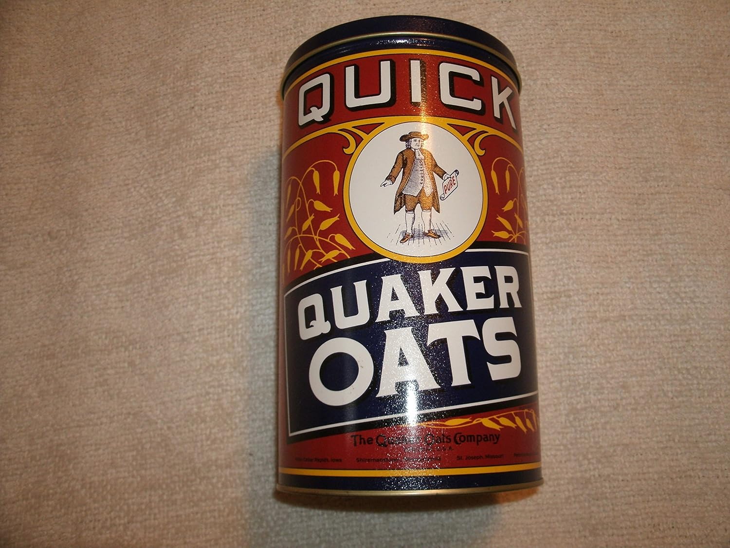 Amazon.com - Vintage 1990 Limited Edition Quick Quaker Oats Collector's ...