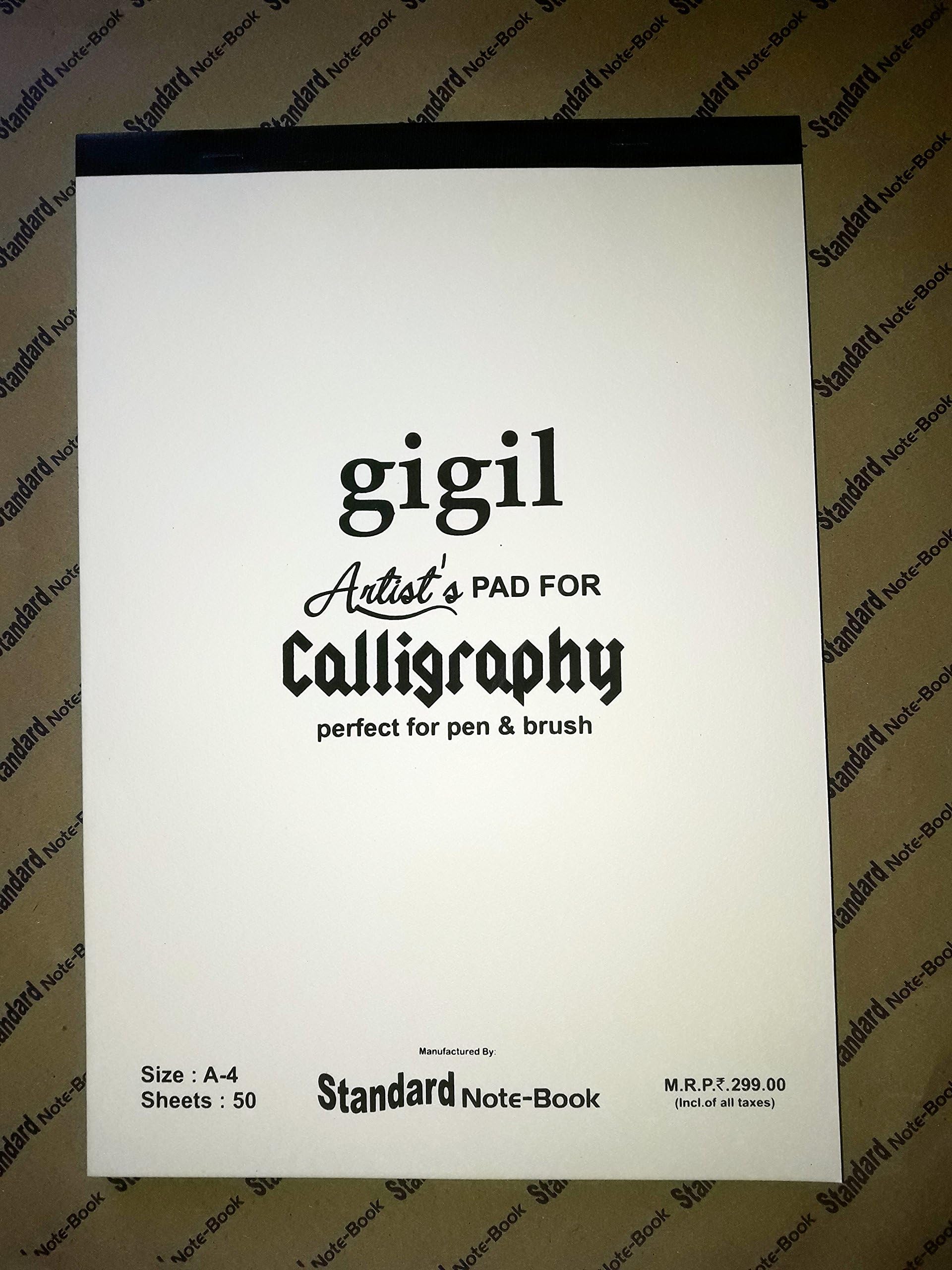 Squiggle Calligraphy Work Book Wiro Binding A4 115gsm 50Sheets 1Book ...