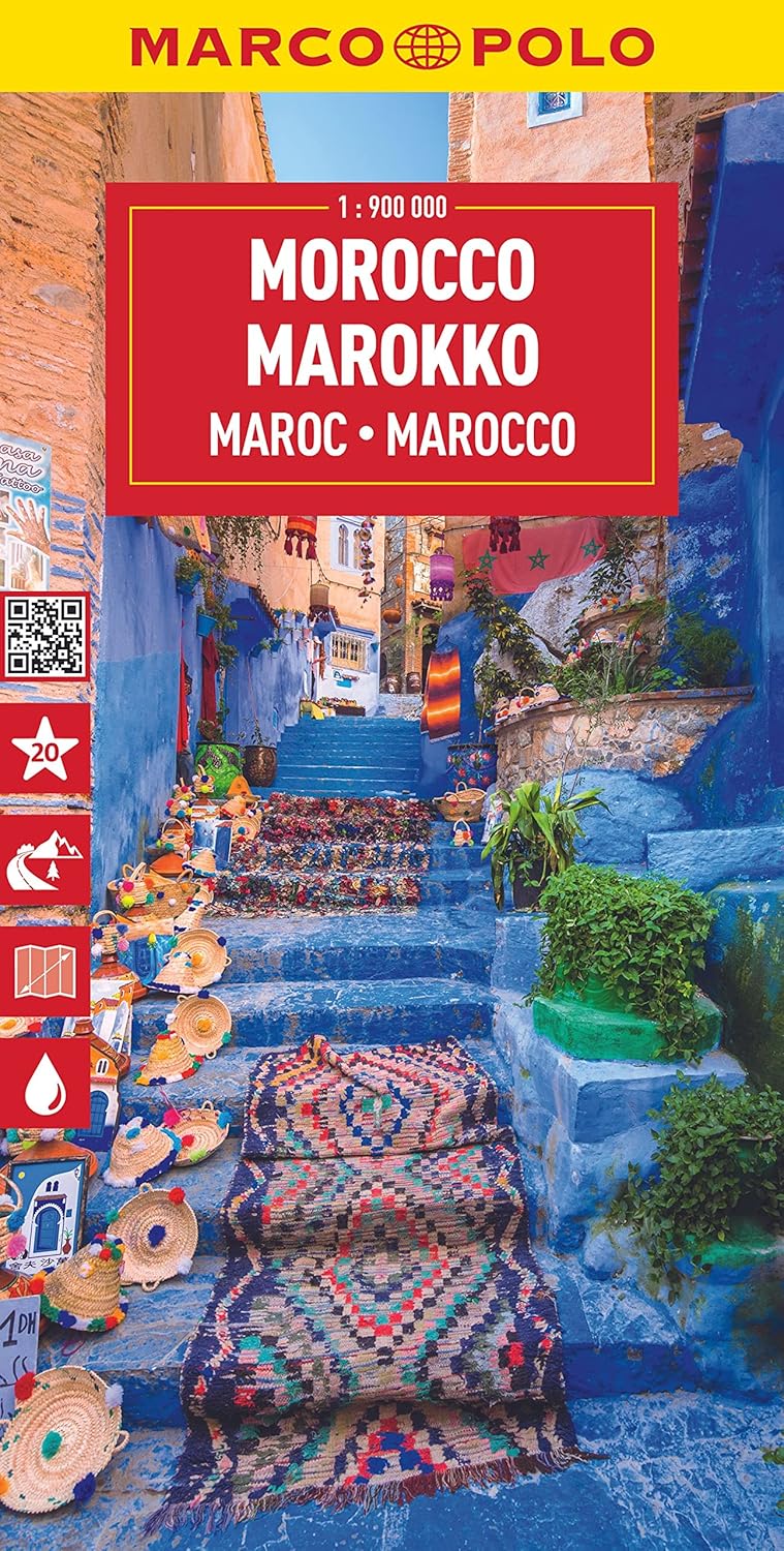 Morocco Marco Polo Map: Polo, Marco: 9783575017802: Amazon.com: Office ...