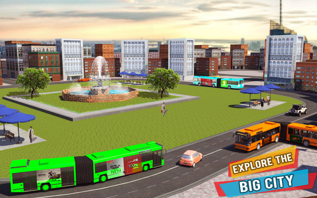 Smart Coach Bus Driving School Simulator: Metro City Bus Driving Games ...