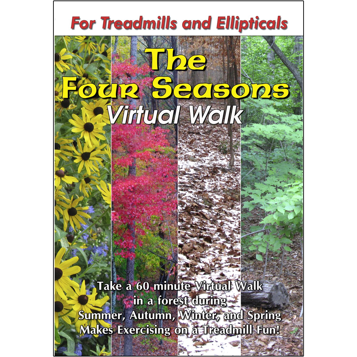 Amazon.com: The Four Seasons Nature Walk Treadmill Scenery DVD : Movies ...
