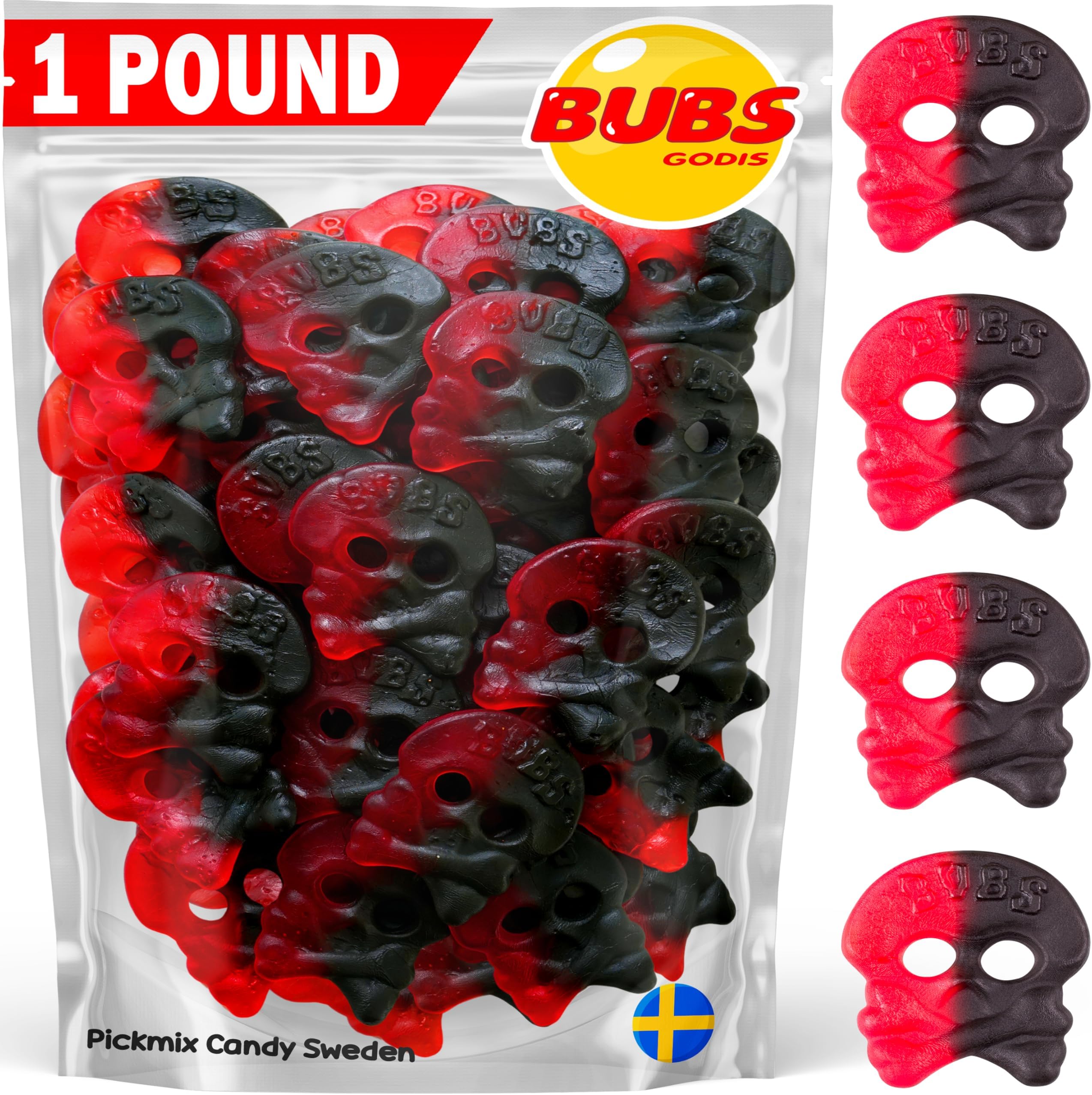 Amazon.com : Bubs Swedish Candy Mix, 2 Pounds, Vegan and Gluten-Free ...