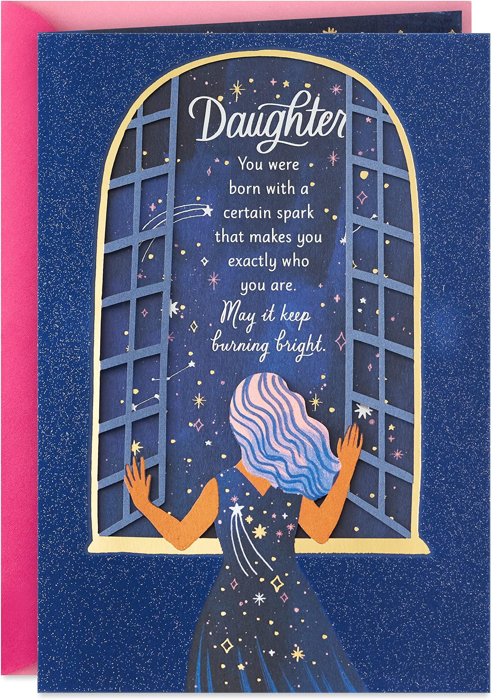 Hallmark Birthday Card for Daughter (Stars) : Amazon.ca: Office Products
