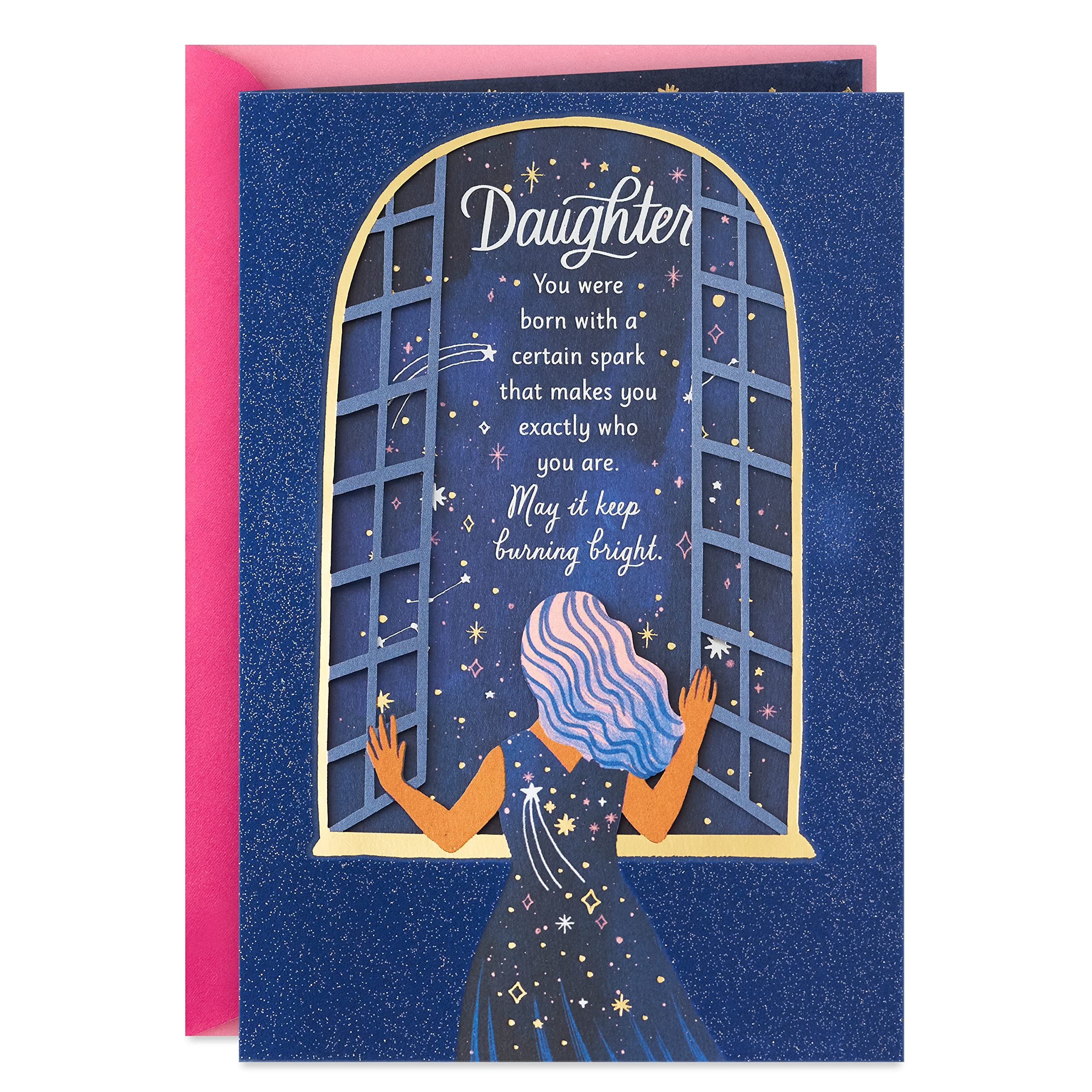 Hallmark Birthday Card for Daughter (Stars) : Amazon.ca: Office Products