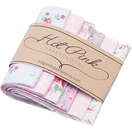 x 50 Pretty Pink Patchwork Squares 10 x 10cm : Amazon.co.uk: Home & Kitchen