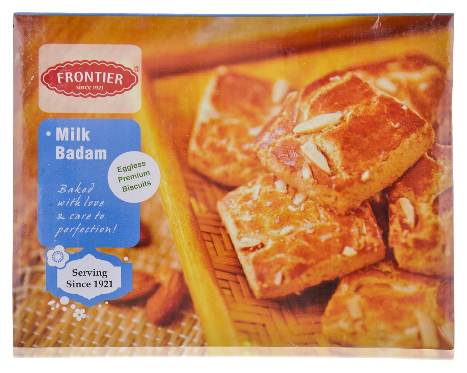 Frontier Milk Badam Biscuits, 500 Grams : Amazon.in: Grocery & Gourmet ...