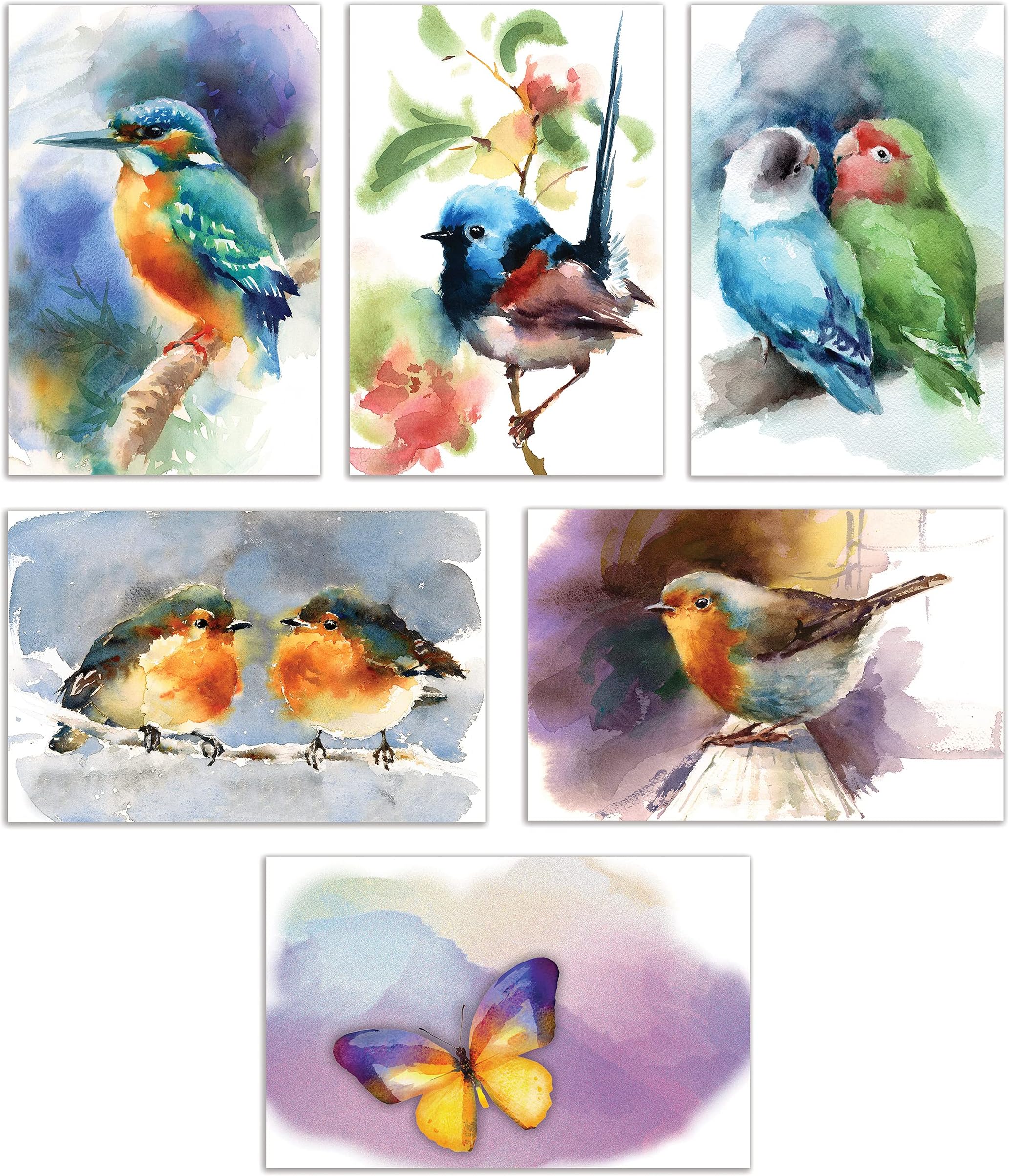 Better Office Products 100-Pack All Occasion Greeting Cards, Assorted ...