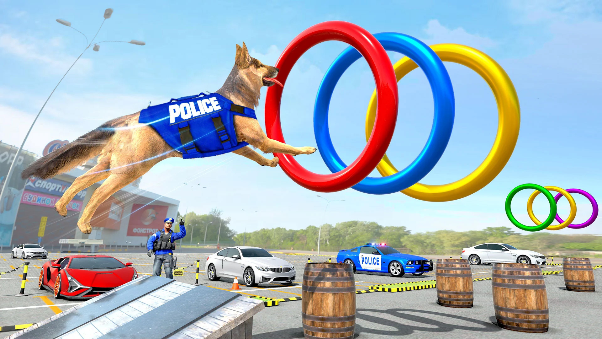 Police Dog Shopping Mall/Crime Shooting- Police Simulator Games: Police ...