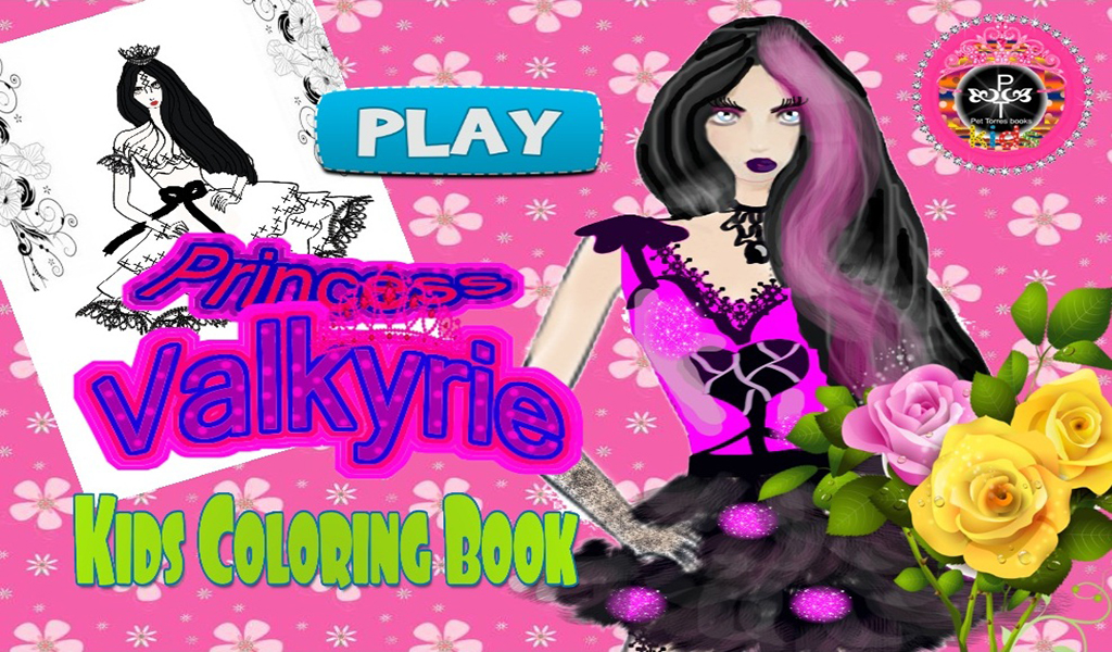 Princess Valkyrie Coloring Book: Volume 1 - App on Amazon Appstore