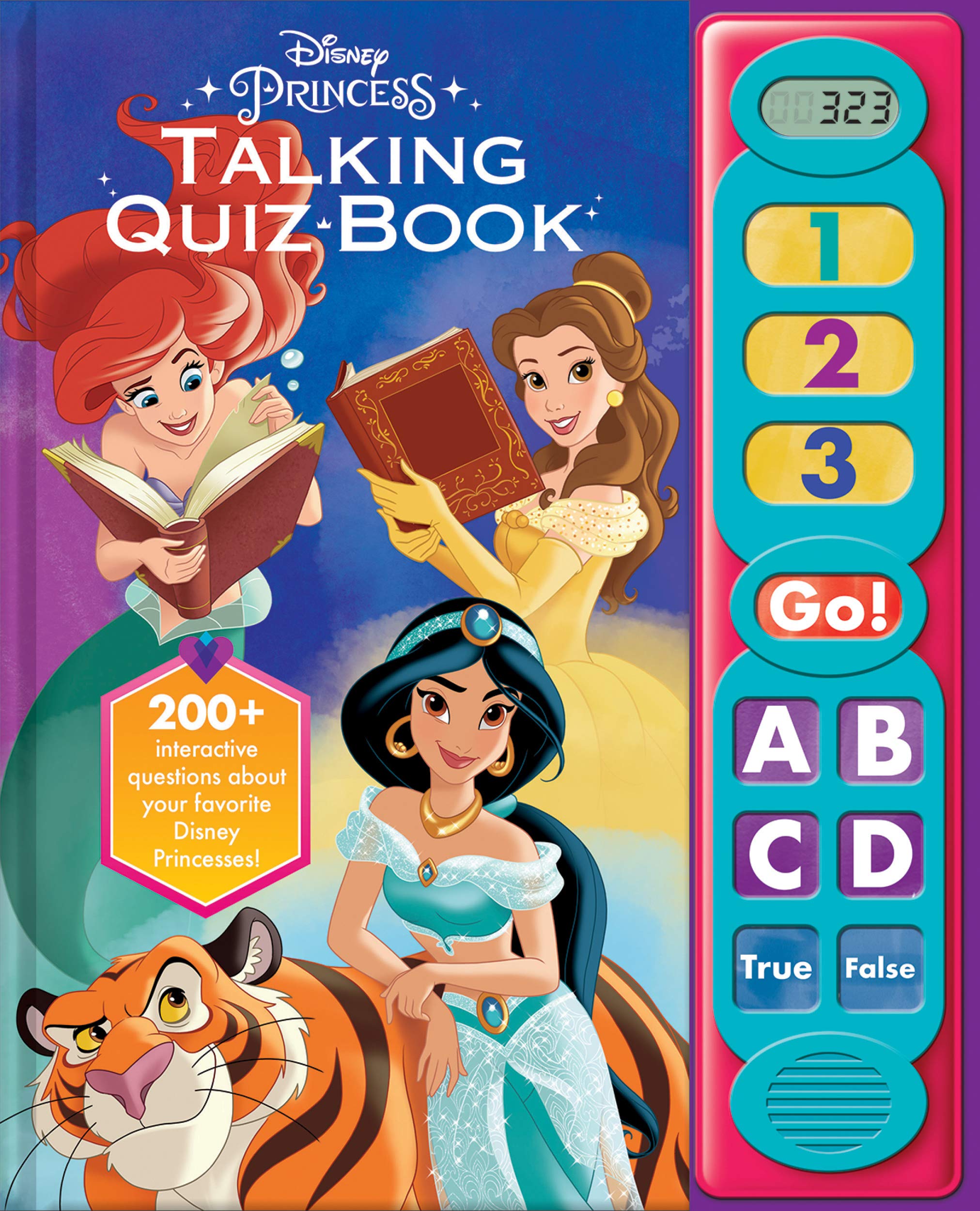 Buy Disney Princess Cinderella, Belle, Mulan, and More! - Talking Quiz ...