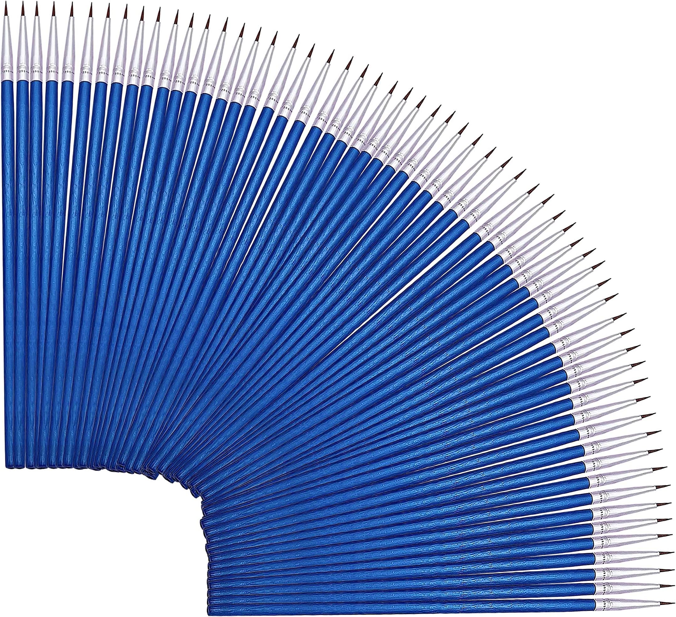 Amazon.com: [60 Pack] Pointed Round Painting Brush,Hand Made Thread ...