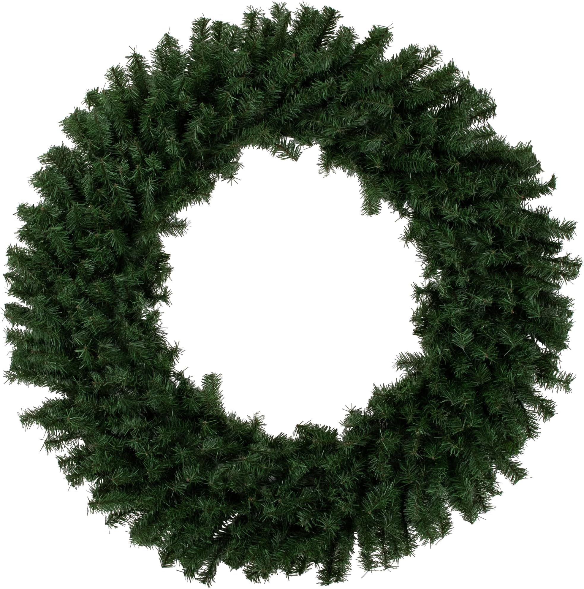 Amazon.com: 48 Inch 4 FT Large Christmas Wreath - Pre-lit Plug-in ...