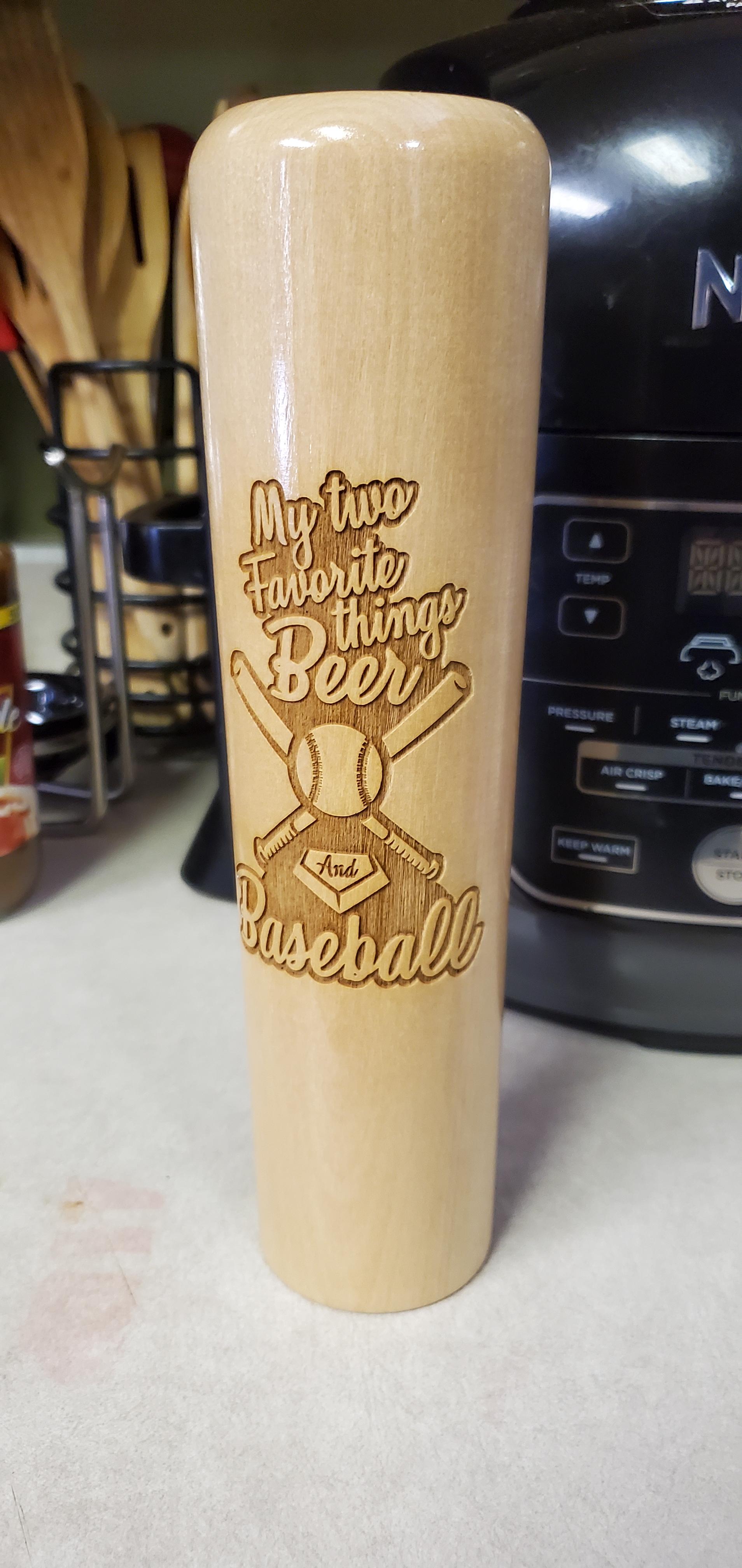 Amazon.com | DUGOUT MUGS: Beer and Baseball - Baseball Bat Drinking Mug ...