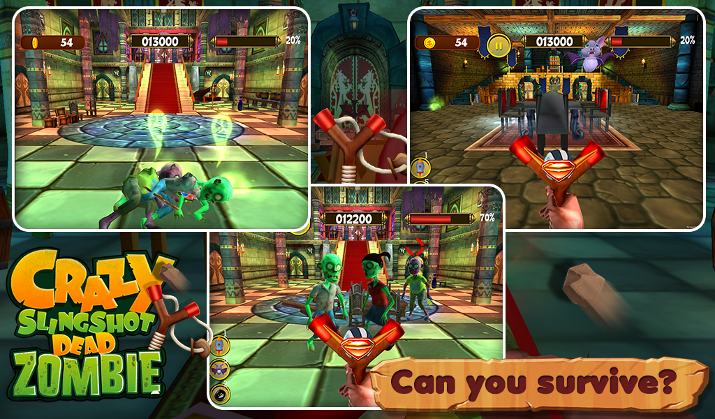 Crazy Slingshot Dead Zombie - App on Amazon Appstore