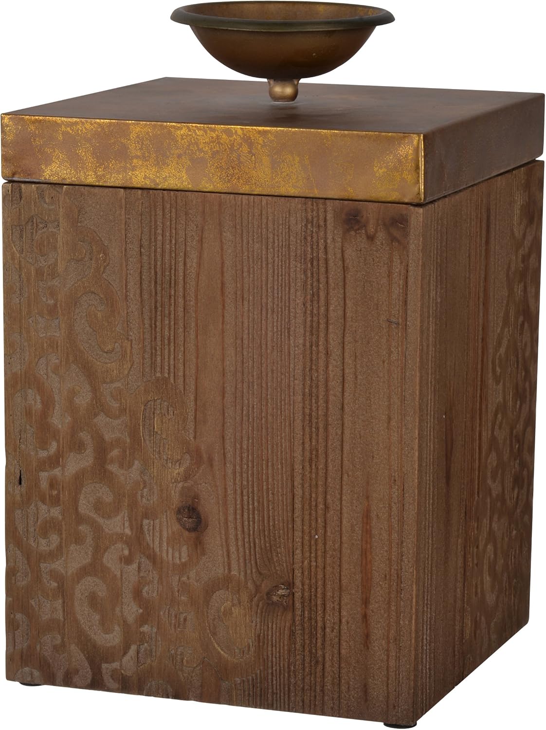 Amazon.com: A&B Home KIH41957 8x8x12 Kayden Square Decorative Box, Tall ...