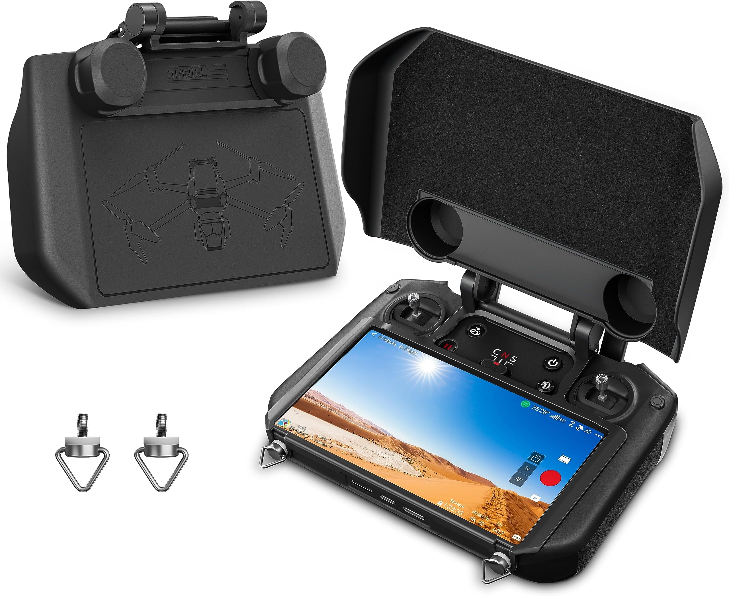 Amazon.com: STARTRC 2 in 1 Sun Hood Sunshade Joysticks Protector for ...