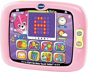 Amazon.com: VTech Light-Up Baby Touch Tablet, Pink